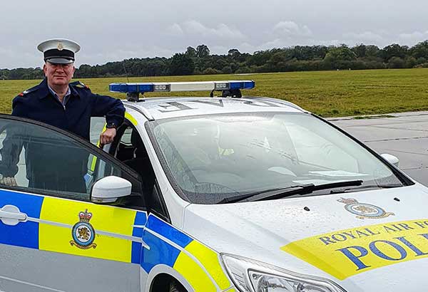 Corps Regional Director Volunteers For RAF Police - Corps Security