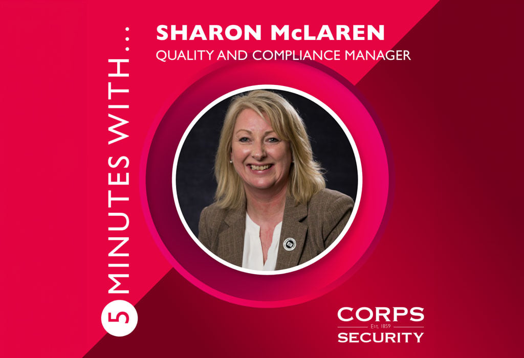5 Minutes with Sharon McLaren - Corps Security