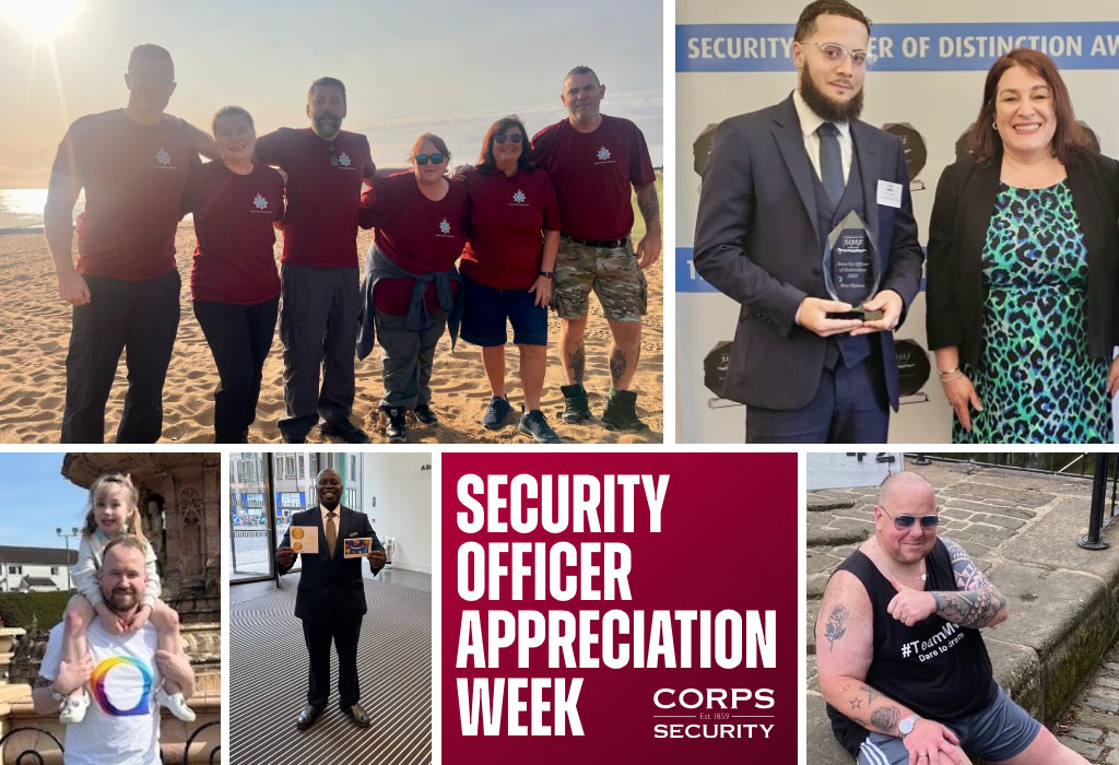 Celebrating Security Officer Appreciation Week - Corps Security