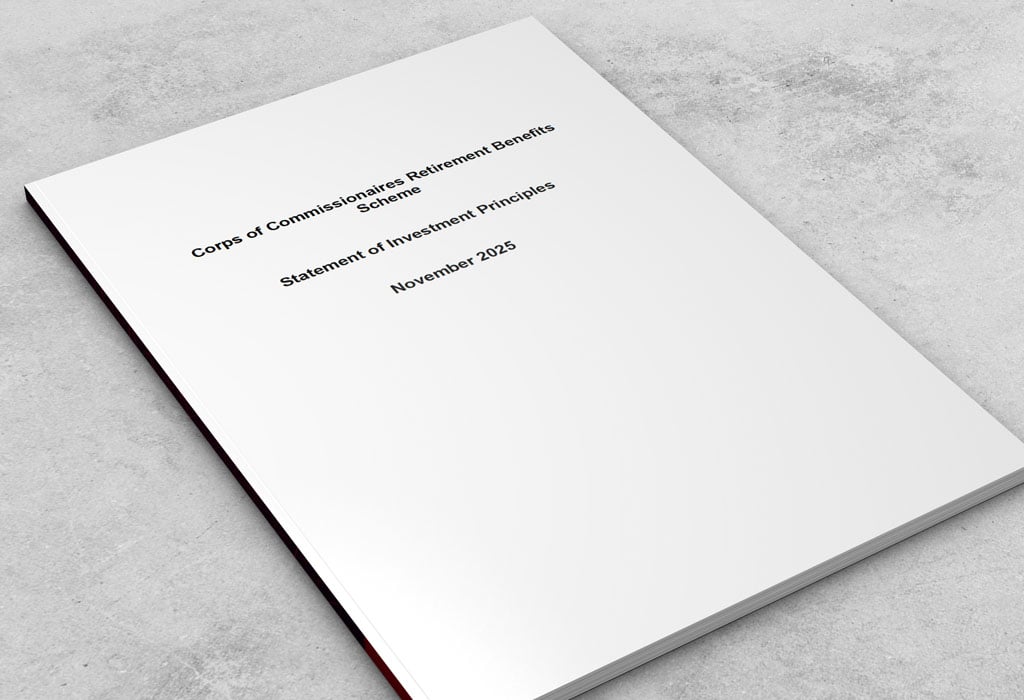 Corps of Commissionaires Retirement Benefit Scheme - November 2025